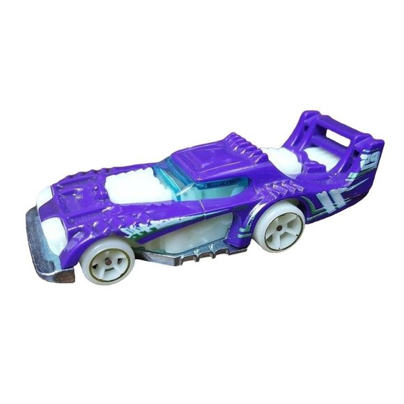 Mattel | Toys | 24 Hot Wheels Two Timer Purple Glow In Dark Race Night ...